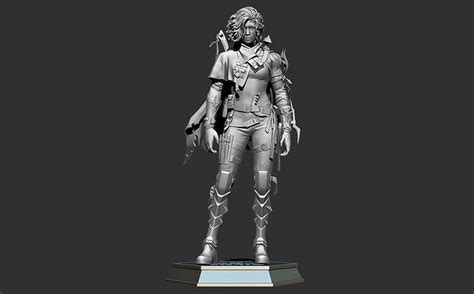 Codm Sophia Errant Knight 3d Model 3d Printable Cgtrader