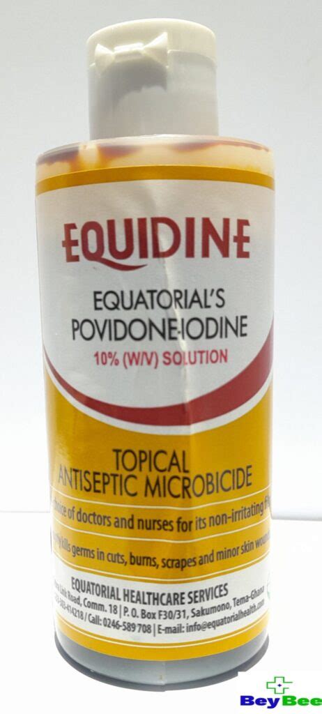 Equidine Equatorials Povidone Iodine 10wv Solution Beybee