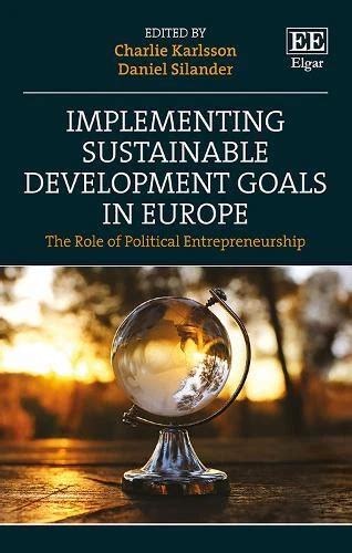 Daniel Silander Implementing Sustainable Development Goals In Europe Relié Eur 177 26