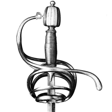 Rapier Sword Drawing