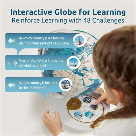 Science Can Openable Interactive World Globe Instruction Manual