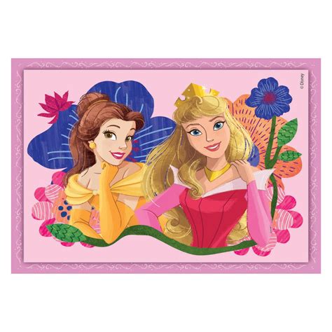 Clementoni Puzzels Disney Princess 4in1 Thimble Toys