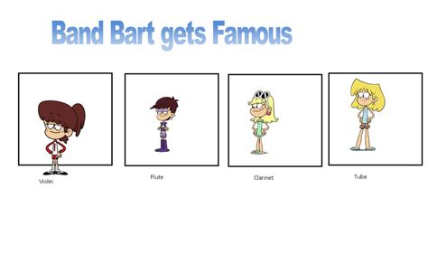 Band Bart Gets Famous Loud House By Scottyiam On Deviantart