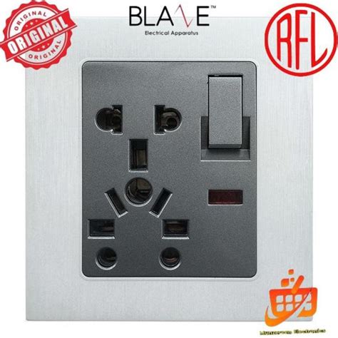 Blaze Crown Combination Socket With Switch 13a Bd