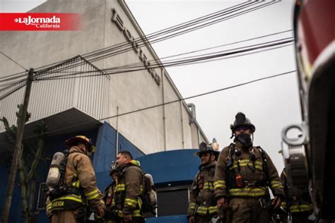 Se Registra Incendio En La Maquiladora Bourns En Tijuana