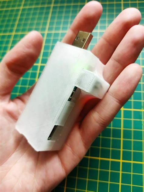 free 3d file raspberry pi zero usb dongle case with battery 💾