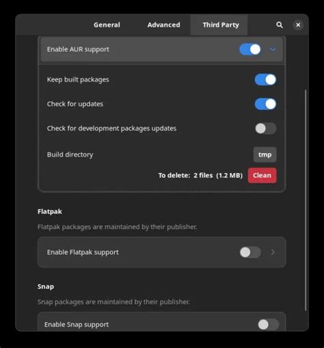 How To Enable Aur Flatpak Snap App Support In Manjaro Linux Fostips