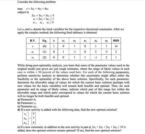solved consider the following problem maxz 3x1 4x2 8x3