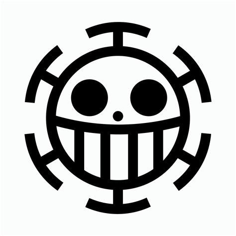 Heart Pirates Logo One Piece Anime 29167292 Vector Art At Vecteezy