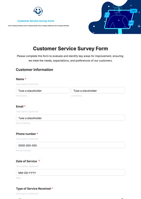 Free Customer Inquiry Form Template To Edit Online