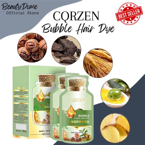 Natural Plant Hair Dyenew Botanical Bubble Hair Dyebubble Fruitcolor