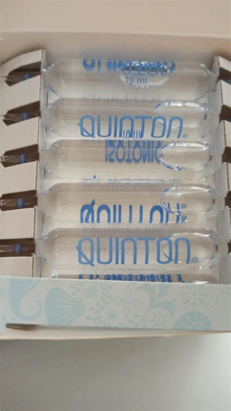 Quinton Medical Hypertonic Seawater Ampoule 36 Drinkable 10ml