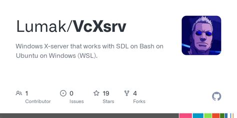 Github Lumakvcxsrv Windows X Server That Works With Sdl On Bash On