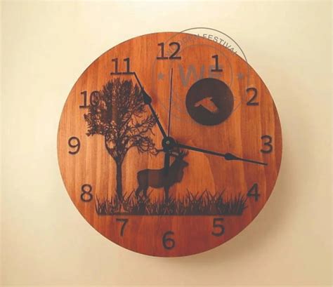 Analog Wooden Wall Clock 9 Inch At ₹ 120 Piece In New Delhi Id 2856854191430