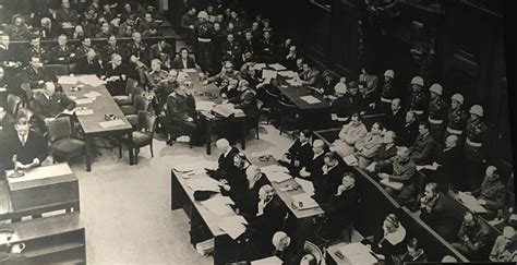 Curators Corner A Photograph From The International Military Tribunal