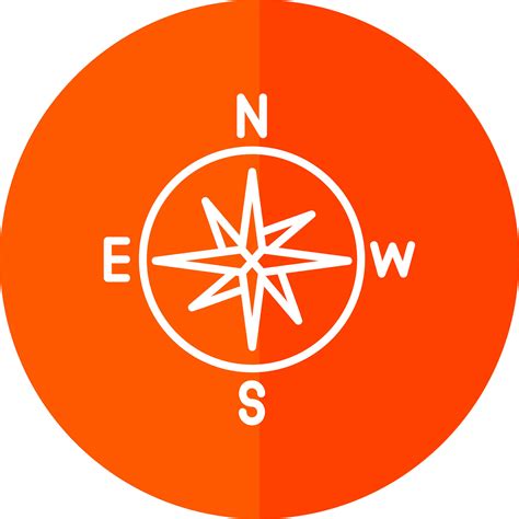 Compass Line Yellow White Icon 44053955 Vector Art At Vecteezy