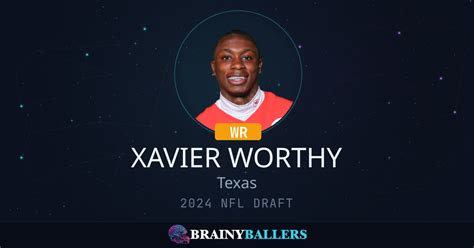 Xavier Worthy 2024 Nfl Draft Profile And College Stats Brainyballers