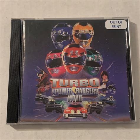 Turbo Power Rangers Movie Soundtrack By Original Soundtrack Cd Mar