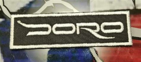 Embroidered Doro Heavy Metal Band Patch Please Read Ad Ebay