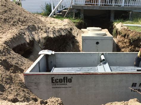 Septic System Installation Ecoflo Septic System Lesage Excavation