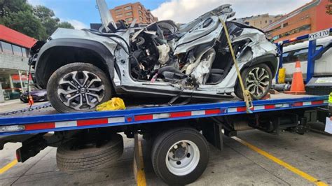 Así Quedó El Carro Involucrado En Fatal Choque En El Norte De Bogotá
