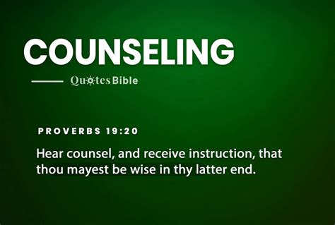Counseling Verses From The Bible — Finding Strength And Guidance Empowering Counseling Verses