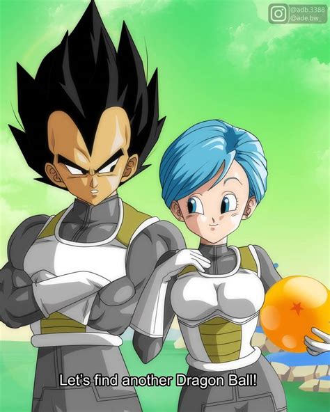 Dragon Ball 10 Fan Art Pictures Of Vegeta And Bulma Whose Romance Level