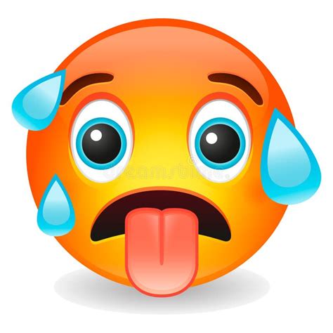 Emoji Character Sweating Stock Illustrations 264 Emoji Character