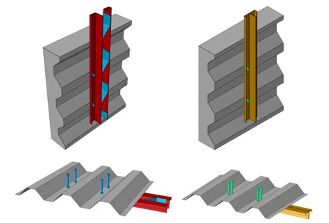 Finite Element Models Of Specimens With Bolted Shear Connection