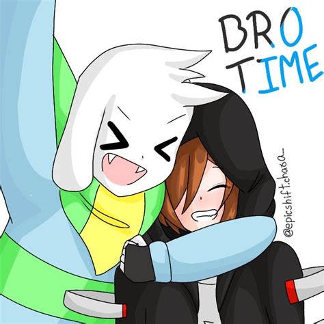 Epicshift Chara And Asriel Undertale Undertale Au Chara