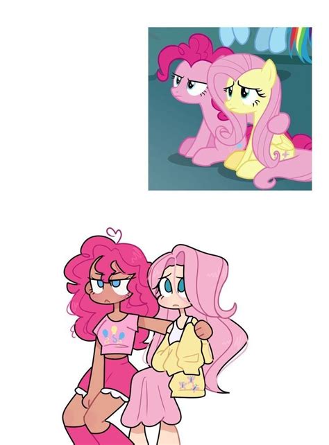 2232770 Safe Artist 5mmumm5 Fluttershy Pinkie Pie Rainbow Dash