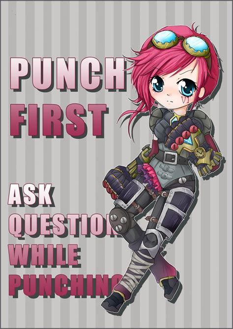 Chibi Vi League Of Legends By Linkitty On Deviantart Vi League Of Legends Lol League Of