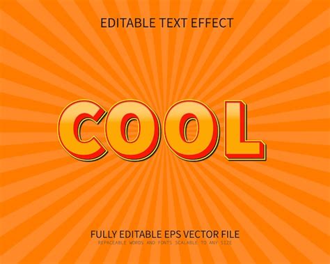 3d Text Effext Editable Premium Vector