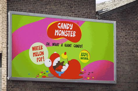 Candy Monster™ Brand Visual Identity 10 S Behance
