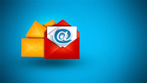 Premium Photo Email Conceptual Background