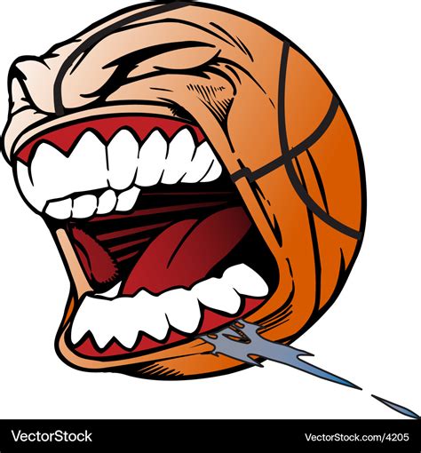 Angry Face Basketball Angry Basketball Production Ready Artwork For