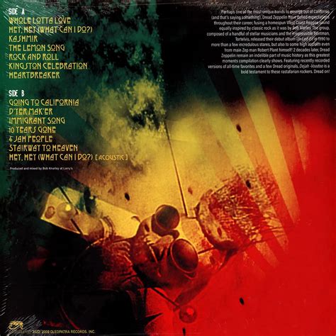 Dread Zeppelin Dejah Voodoo Vinyl Lp 2023 Ca Reissue Hhv