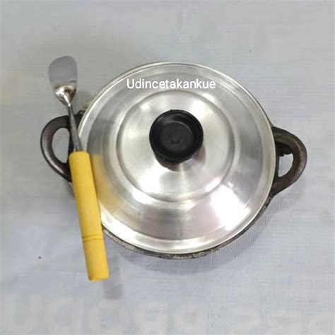 Jual Diskon Wajan Kuali Serabi Kue Cucur Kuali Besi Tebal Tutup Sodet Mini Murah Shopee