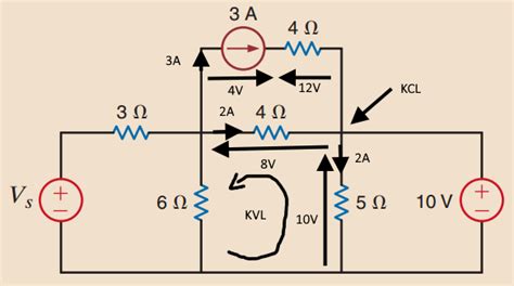 Kirchhoffs Laws Circuit Theory Basic Problem Electrical Engineering Stack Exchange