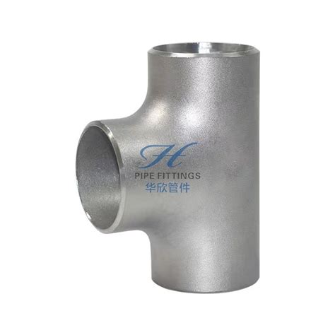 Butt Welded Stainless Steel Tee Material 304 304l 316l 316 2205 2507 310s Corrosion Preventive