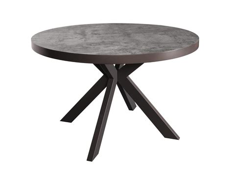 Massive Round Table Hann Furnishing