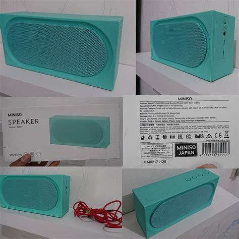 Speaker Miniso Bekas D39f Bluetooth