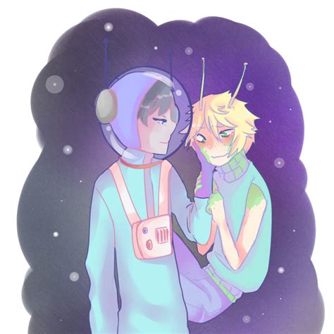 [south Park] Spaceman Craig X Alien Tweek [creek] By Rinn Y On Deviantart