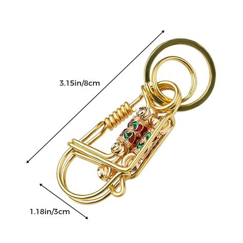 Stainless Brass Keychain Reinsho