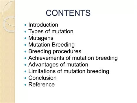 Mutation In Plant Breeding Pptx