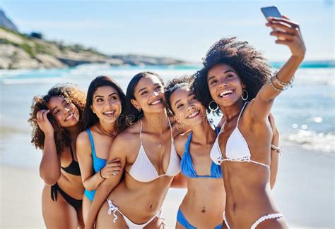 If Youre Not At The Beach Youre Not Having Fun A Group Of Happy Young
