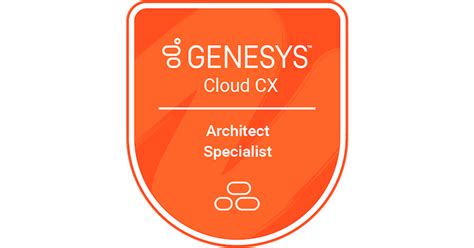Genesys Cloud Cx Architect Certification Credly
