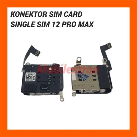 Jual Flexible Konektor Sim Card Single Sim Iphone Pro Max Shopee Indonesia