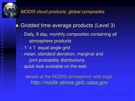 Ppt Early Results From The Modis Cloud Algorithms Powerpoint Presentation Id7065659