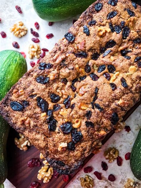 Cranberry Walnut Zucchini Bread Three Olives Branch